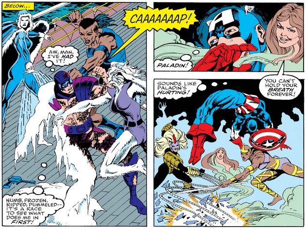 Captain America #389-390, Darkhawk #6, and X-Factor Annual #6 (August ...