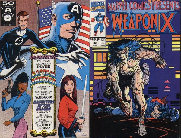 Marvel Comics Presents #80-81 (July 1991) – THE VIRTUES OF CAPTAIN AMERICA