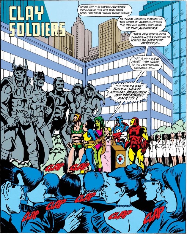 Avengers #340 (October 1991) – THE VIRTUES OF CAPTAIN AMERICA
