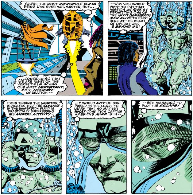 Captain America #391-392 (September 1991) – THE VIRTUES OF CAPTAIN AMERICA