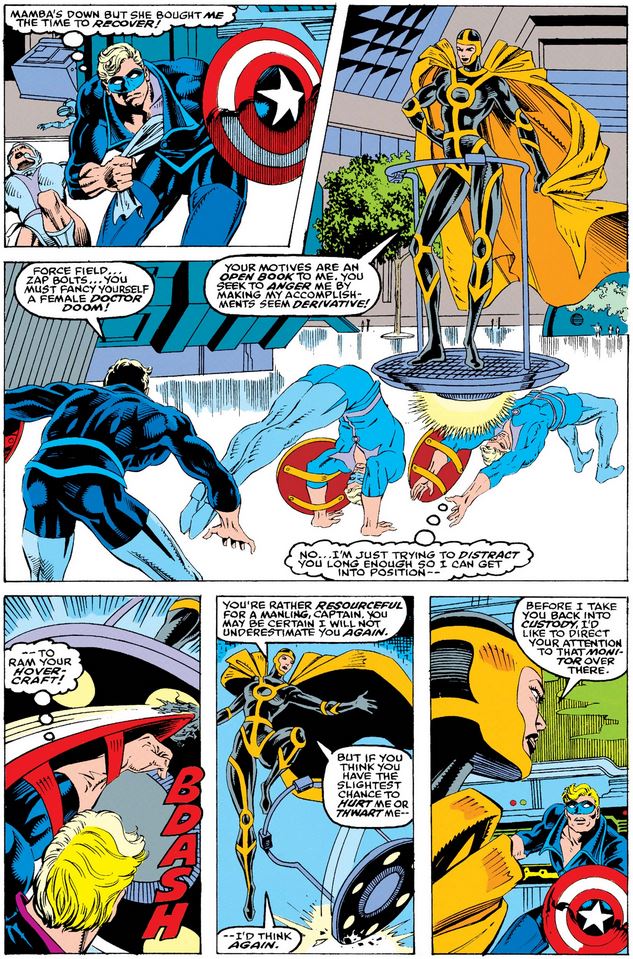 Captain America #391-392 (September 1991) – THE VIRTUES OF CAPTAIN AMERICA