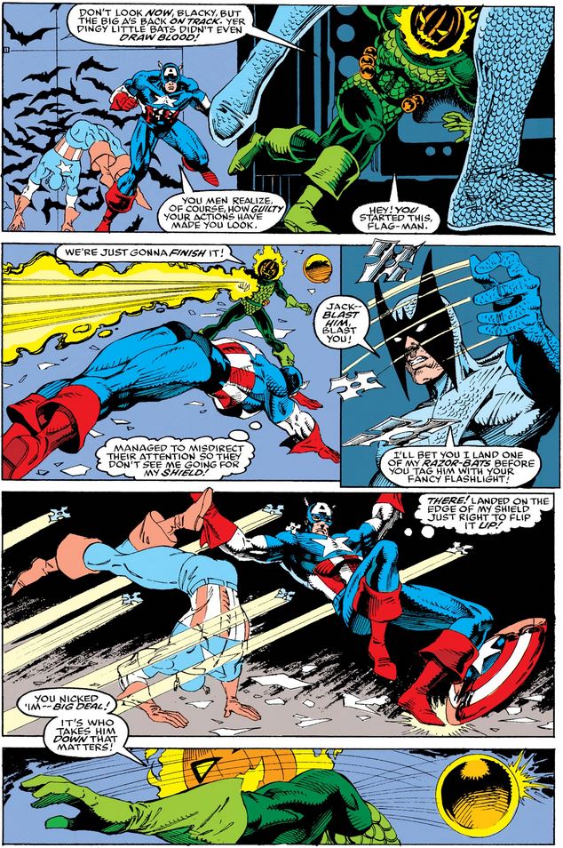 Captain America #396-397 (January-February 1992) – THE VIRTUES OF ...