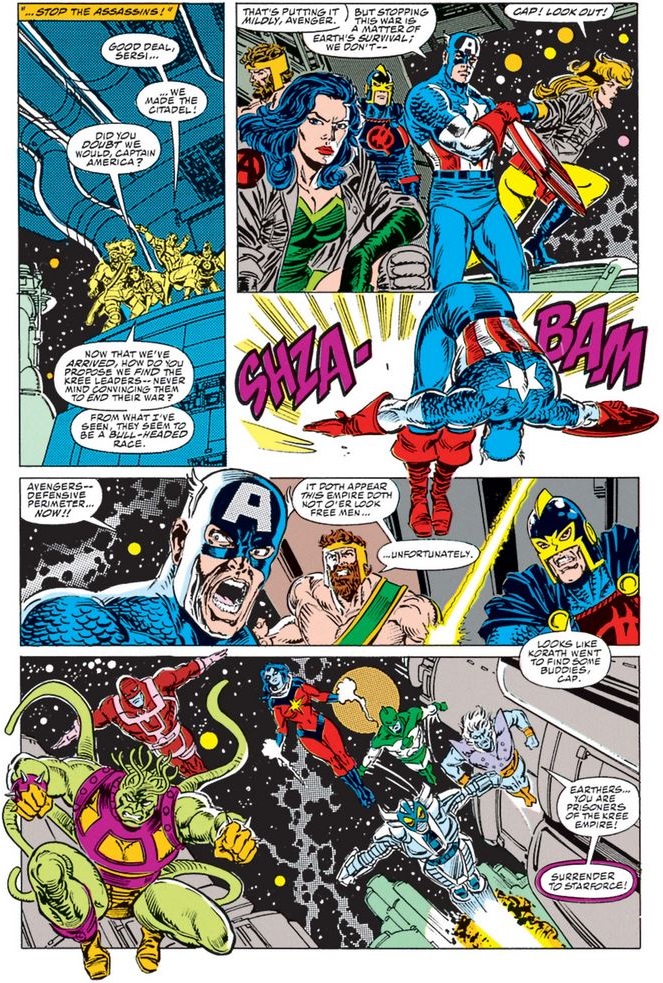 Avengers #346 and Iron Man #279 (April 1992) – THE VIRTUES OF CAPTAIN ...