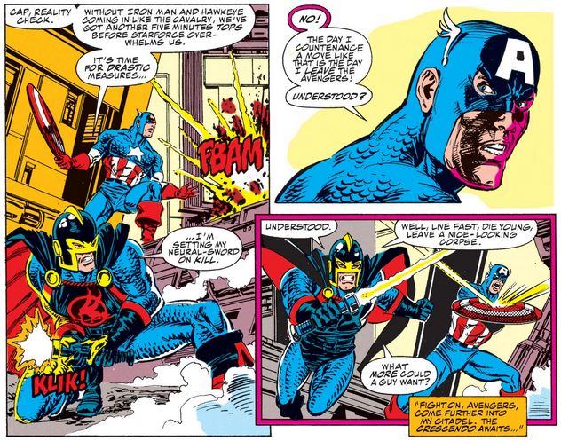 Avengers #346 and Iron Man #279 (April 1992) – THE VIRTUES OF CAPTAIN ...