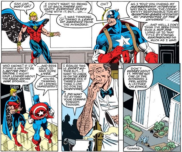 Captain America #401 (June 1992) – THE VIRTUES OF CAPTAIN AMERICA