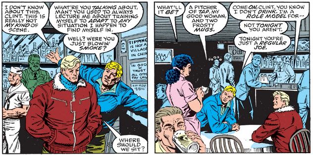 Captain America #401 (June 1992) – THE VIRTUES OF CAPTAIN AMERICA