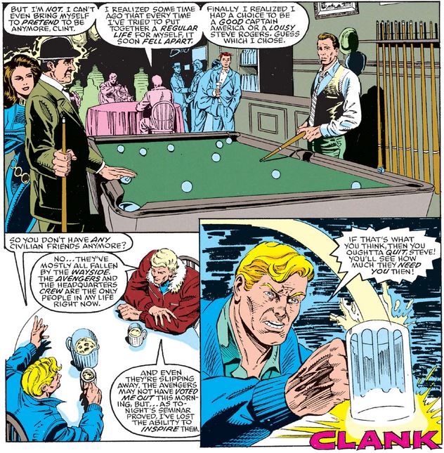 Captain America #401 (June 1992) – THE VIRTUES OF CAPTAIN AMERICA