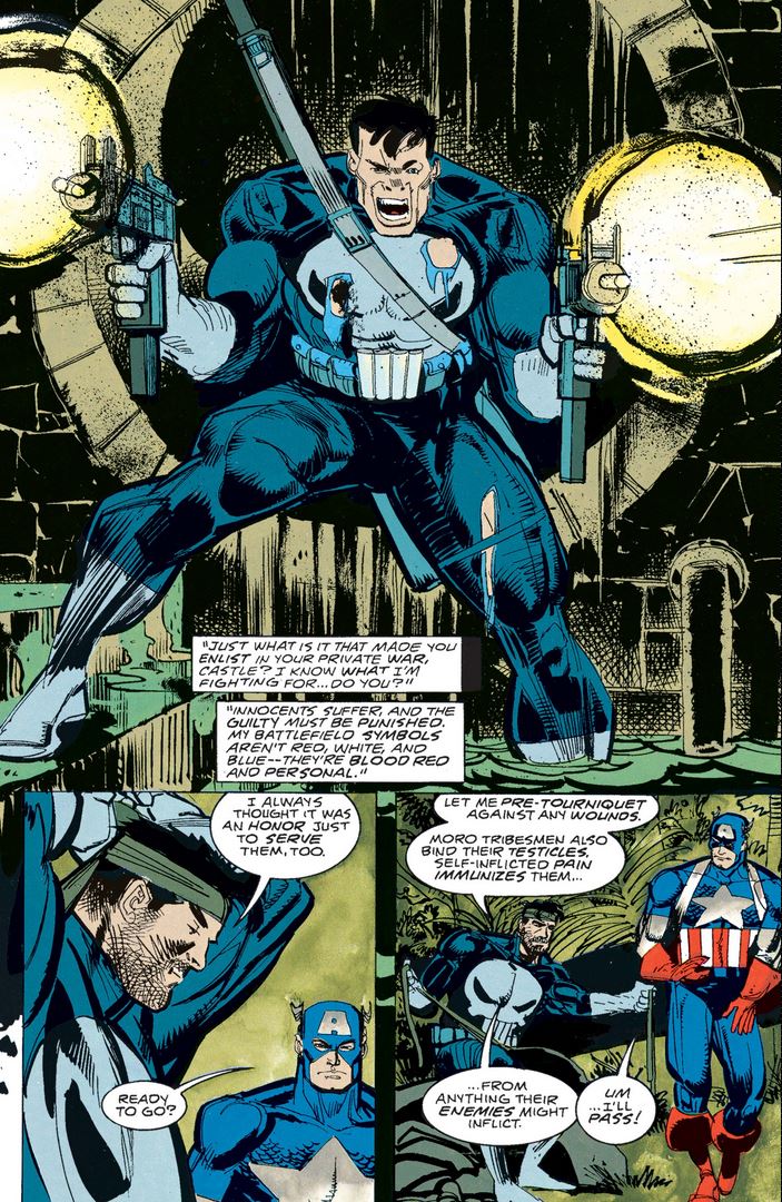 Punisher – Captain America: Blood and Glory #3 (December 1992) – THE ...