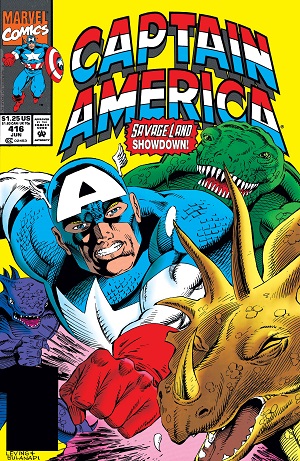 Captain America #416-417 and Mys-Tech Wars #4 (June-July 1993) – THE ...