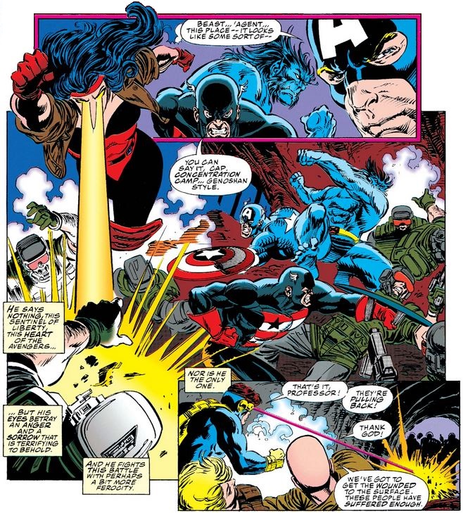 Avengers #368-369, West Coast Avengers #101, X-Men #26, and Uncanny X ...