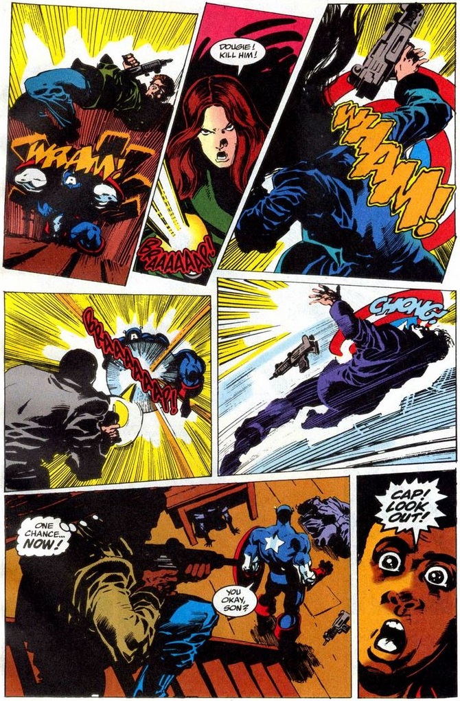 Marvel Holiday Special 1994 – THE VIRTUES OF CAPTAIN AMERICA