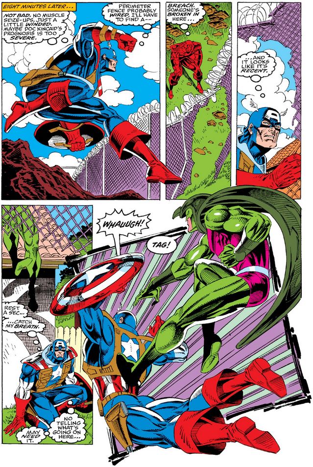 Captain America #435 (January 1995) – THE VIRTUES OF CAPTAIN AMERICA