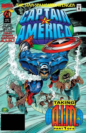 Captain America #440 and Avengers #387 (June 1995) – THE VIRTUES OF ...