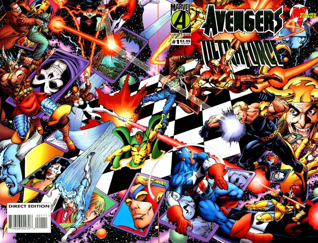 Avengers/Ultraforce #1 and Ultraforce/Avengers #1 (October 1995) – THE ...