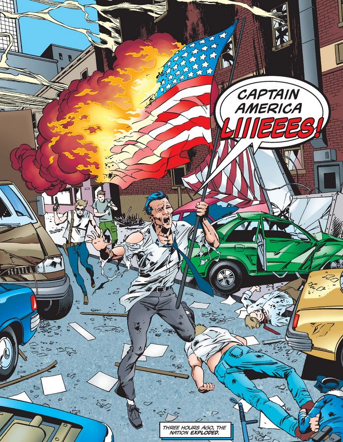 Captain America #7 (July 1998) – THE VIRTUES OF CAPTAIN AMERICA