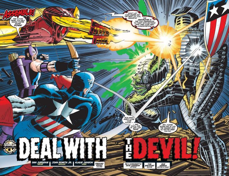 Thor #1-2 (July-August 1998) – THE VIRTUES OF CAPTAIN AMERICA