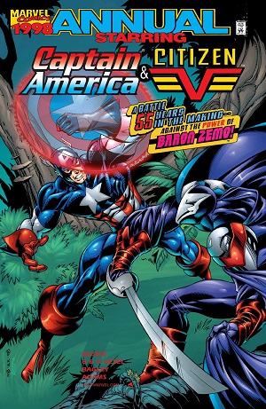 Captain America/Citizen V Annual 1998 – THE VIRTUES OF CAPTAIN AMERICA